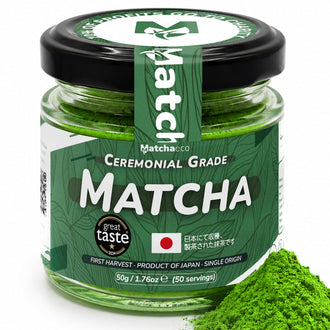 Matchaeco | Matchaeco Turmeric Matcha Green Tea Powder 50g Jar